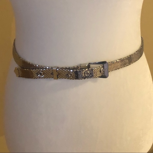 Accessories | Vintage Silver Mesh Belt | Poshmark